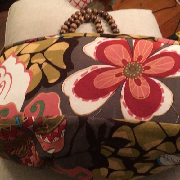 Amici | Bags | Amici Bag Floral With Beads | Poshmark